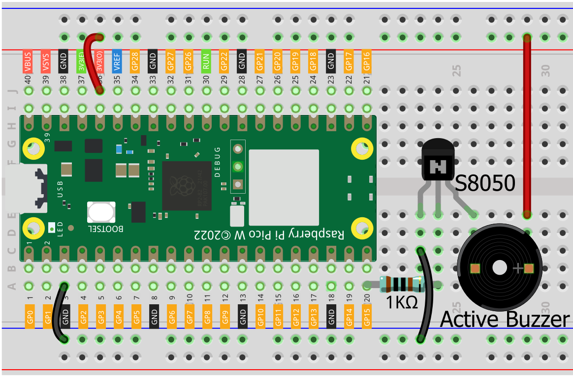 🐮 Tutorial 16 - Active Buzzer - NerdCave